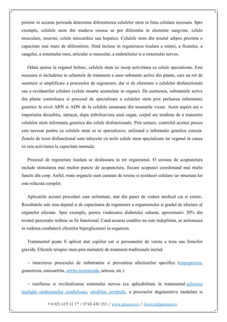 REGENERAREA TESUTURILOR PRIN TERAPIA STEM IN MEDICINA TRADITIONALA | PDF