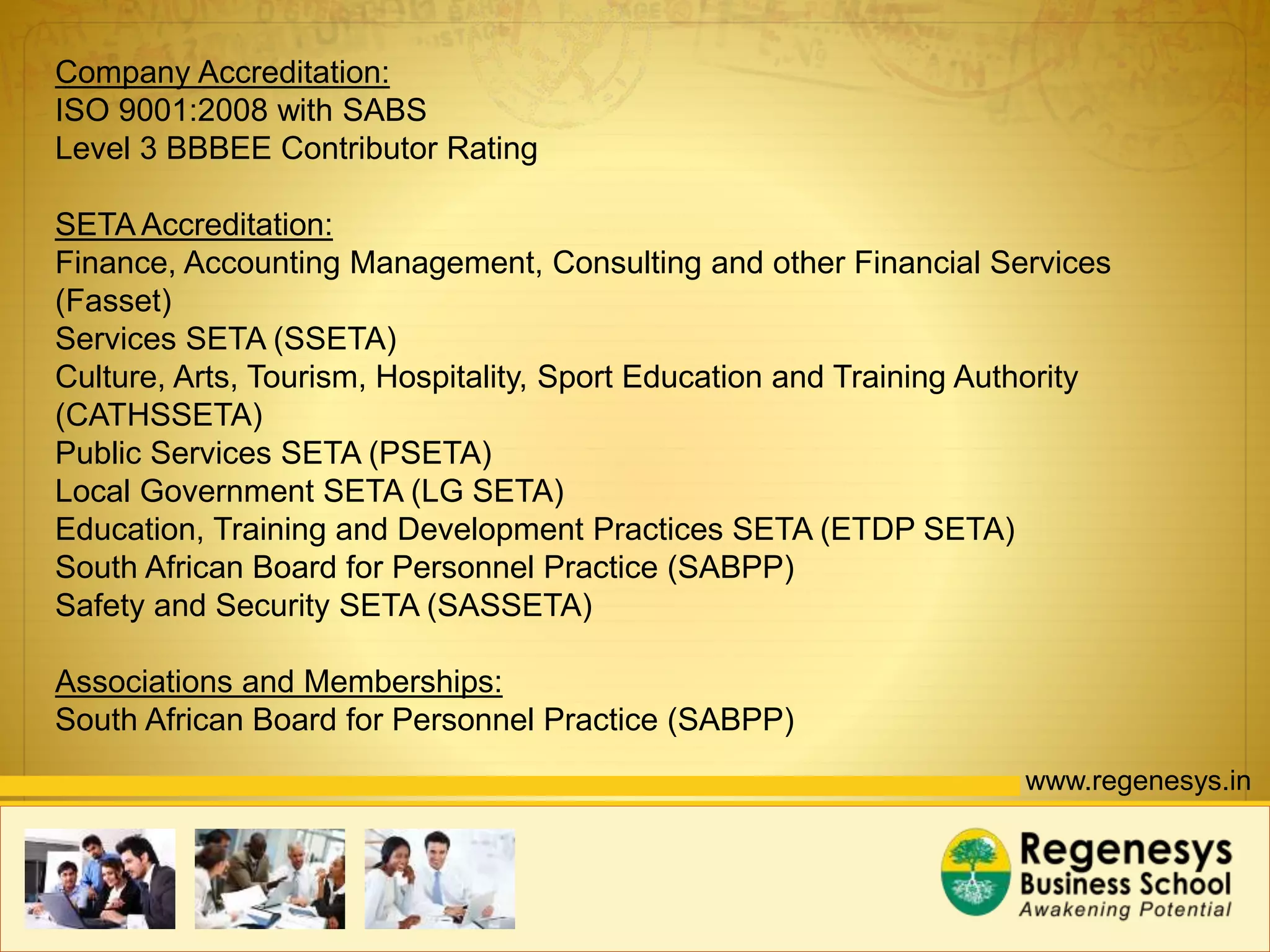 Regenesys business school, sa | PPTX