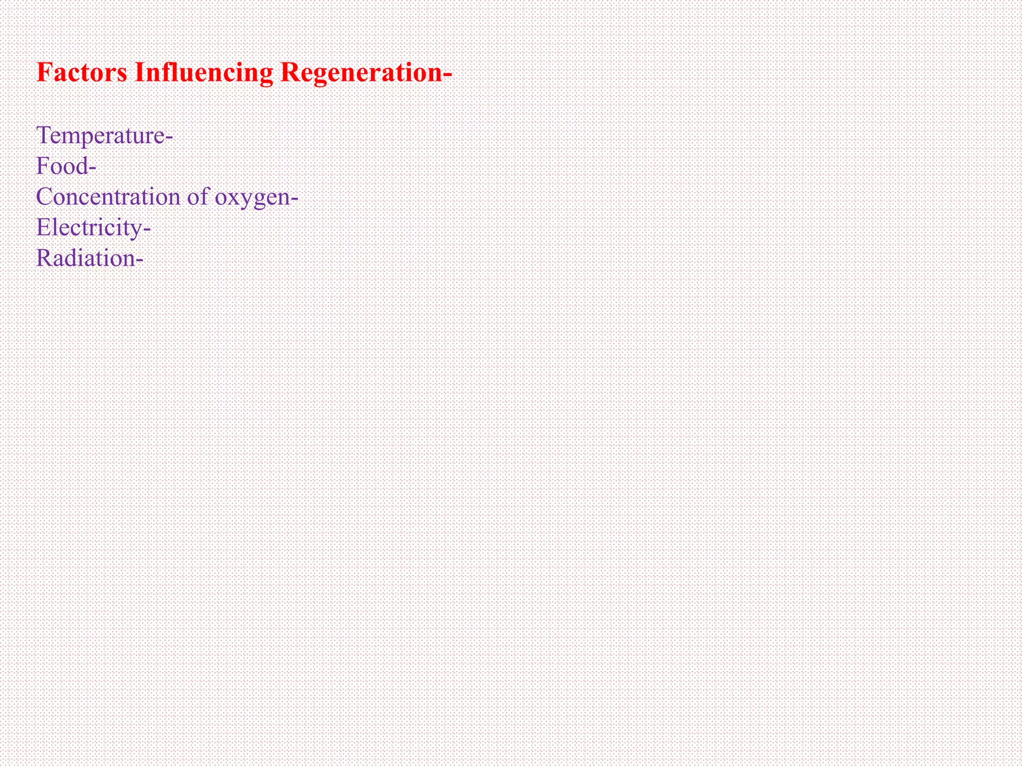 Regeneration, Types of Regeneration,Invertebrates&Vertebrates sp ...