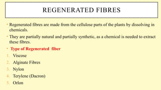 Regenreted fiber. pptx | PPTX
