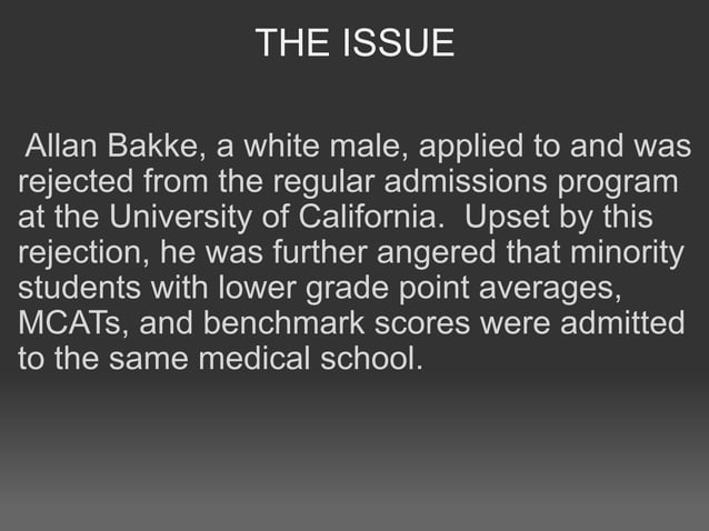 Regents of the_u_of_california_v_bakke1978 | PPT