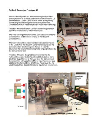 ReGenX Generator Prototypes for Advanced Energy Performance Testing and ...