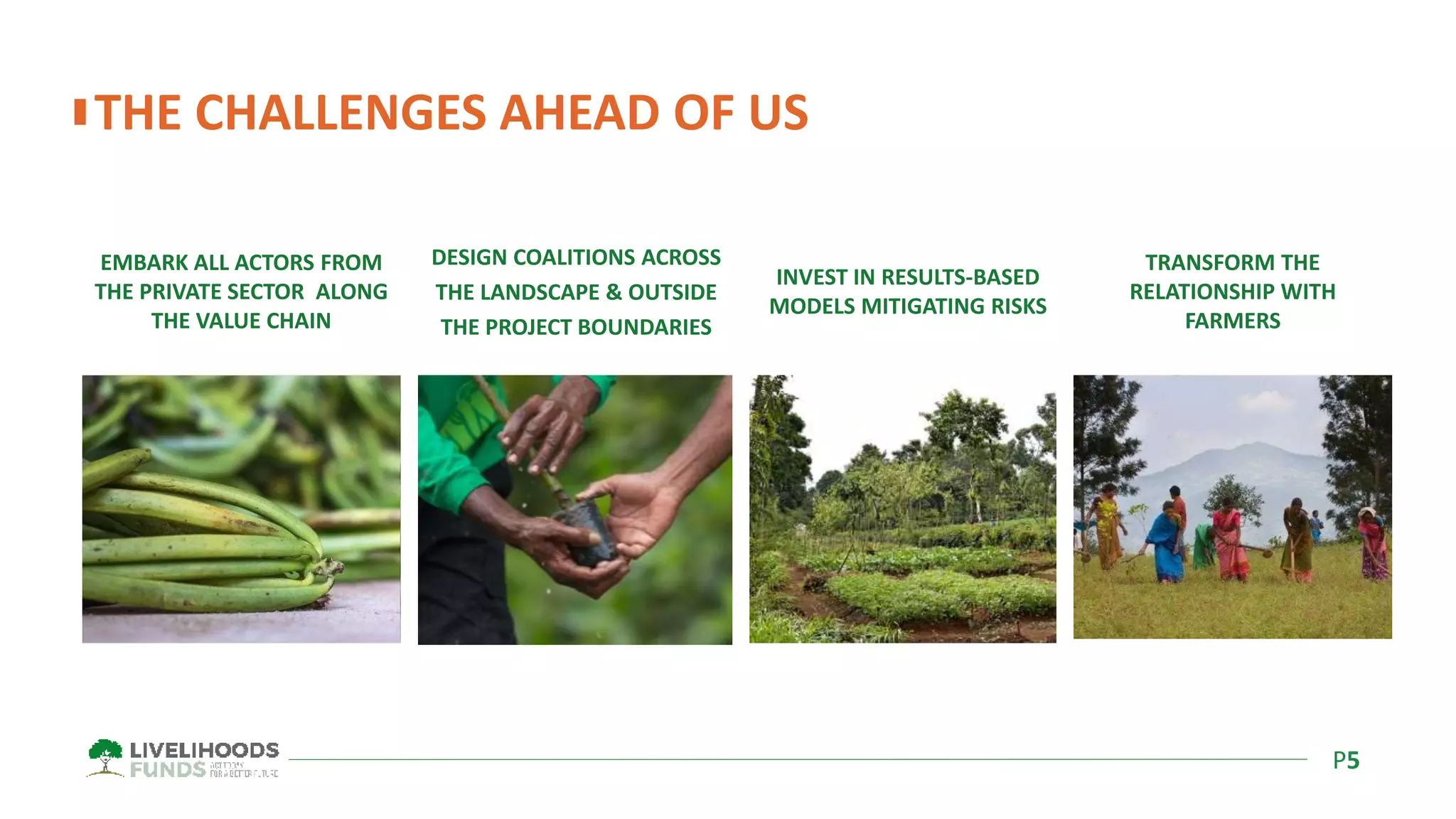 Livelihoods Impact Investment Funds: A few learnings and questions on ...