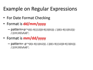 Regex in C# | PPTX | Credit Cards | Personal Debt
