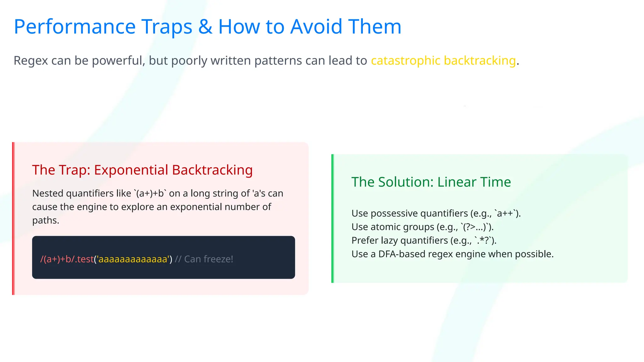 Master 100 Regex Patterns & Automata Theory in One Compact Slide Deck ...
