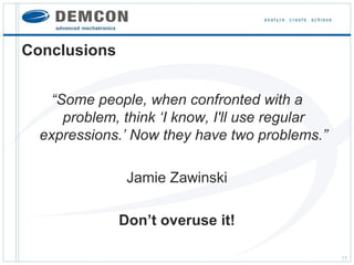 Regular Expressions | PPT