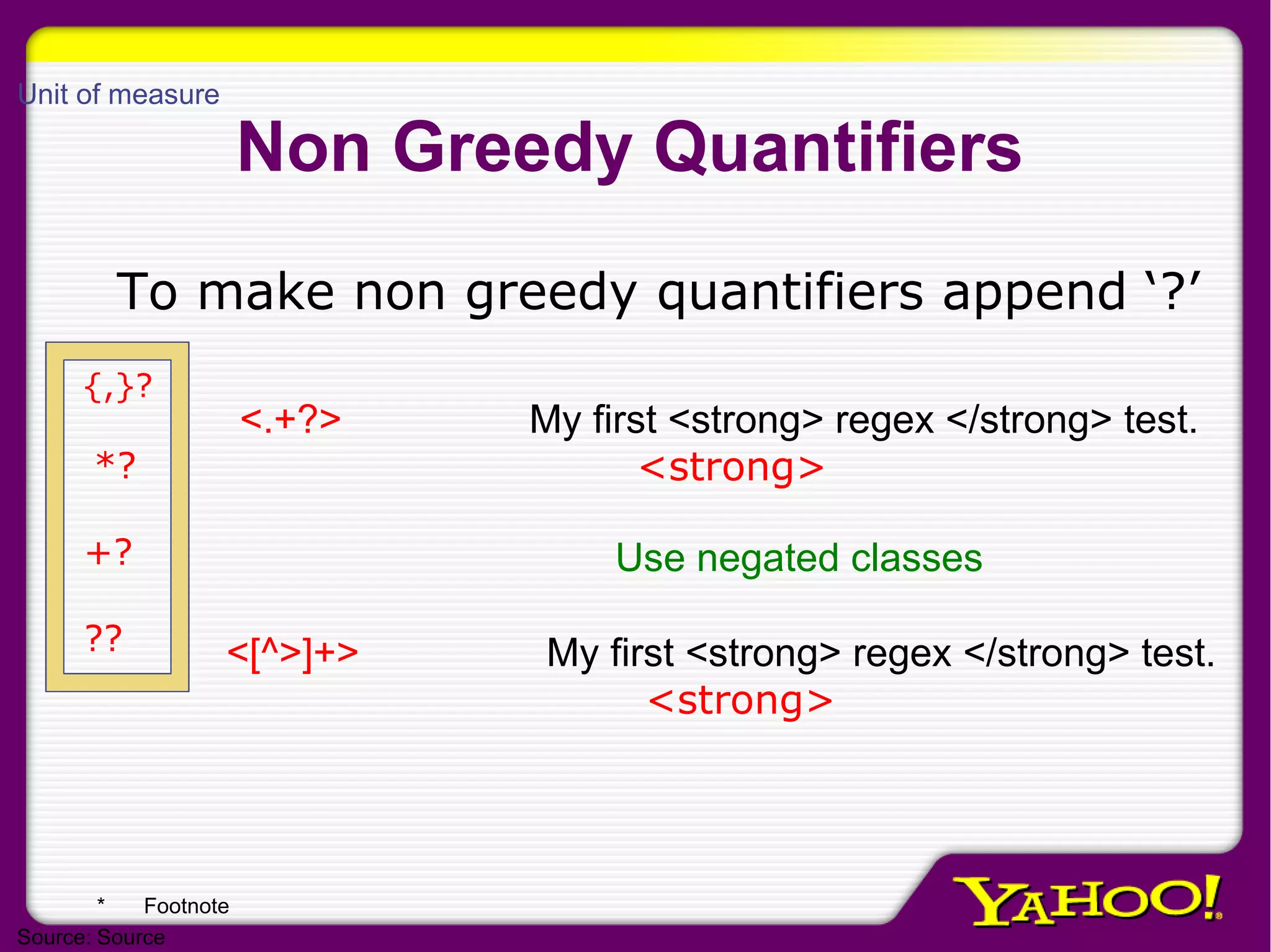 Regular Expressions | PPT