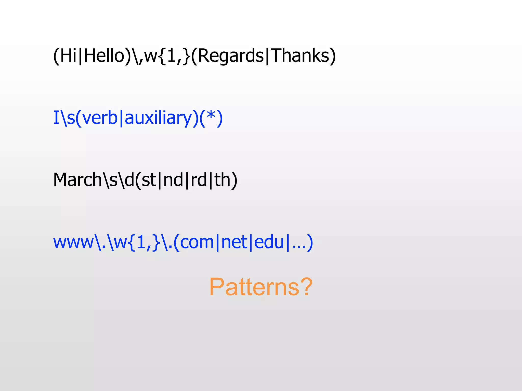 Regular Expression (Regex) Fundamentals | PPT Regular Expression (Regex) Fundamentals | PPT