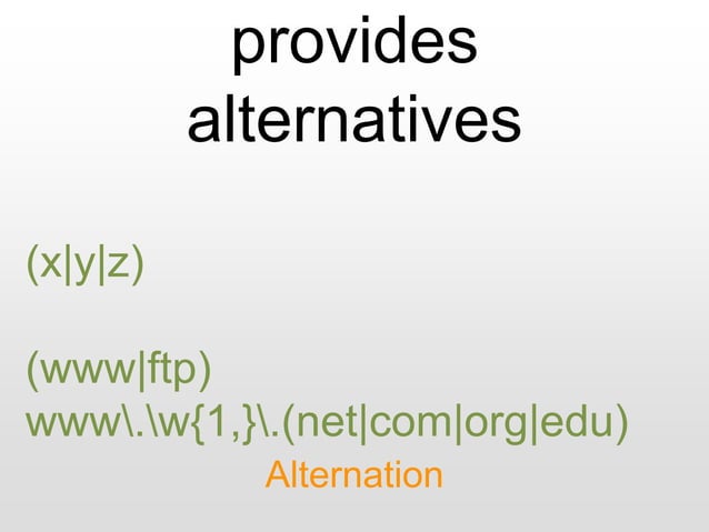 Regular Expression Regex Fundamentals Ppt
