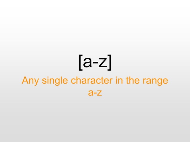 Regular Expression Regex Fundamentals Ppt