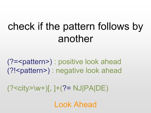 Regular Expression Regex Fundamentals Ppt