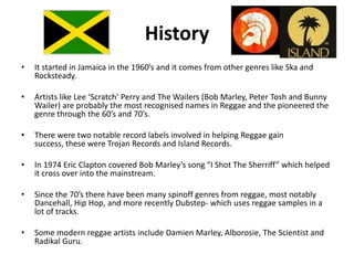 Reggae | PPTX