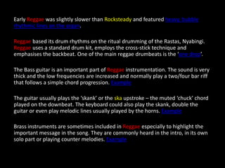 Reggae | PPTX
