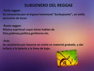 Historia del Reggae | PDF