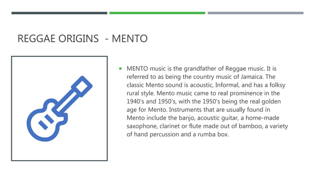 Introduction to Reggae Music | PPTX | Reggae | Music