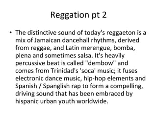 Reggaeton | PPT