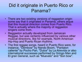 Reggaeton | PPT