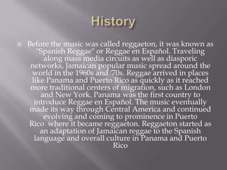 Reggaeton | PPT