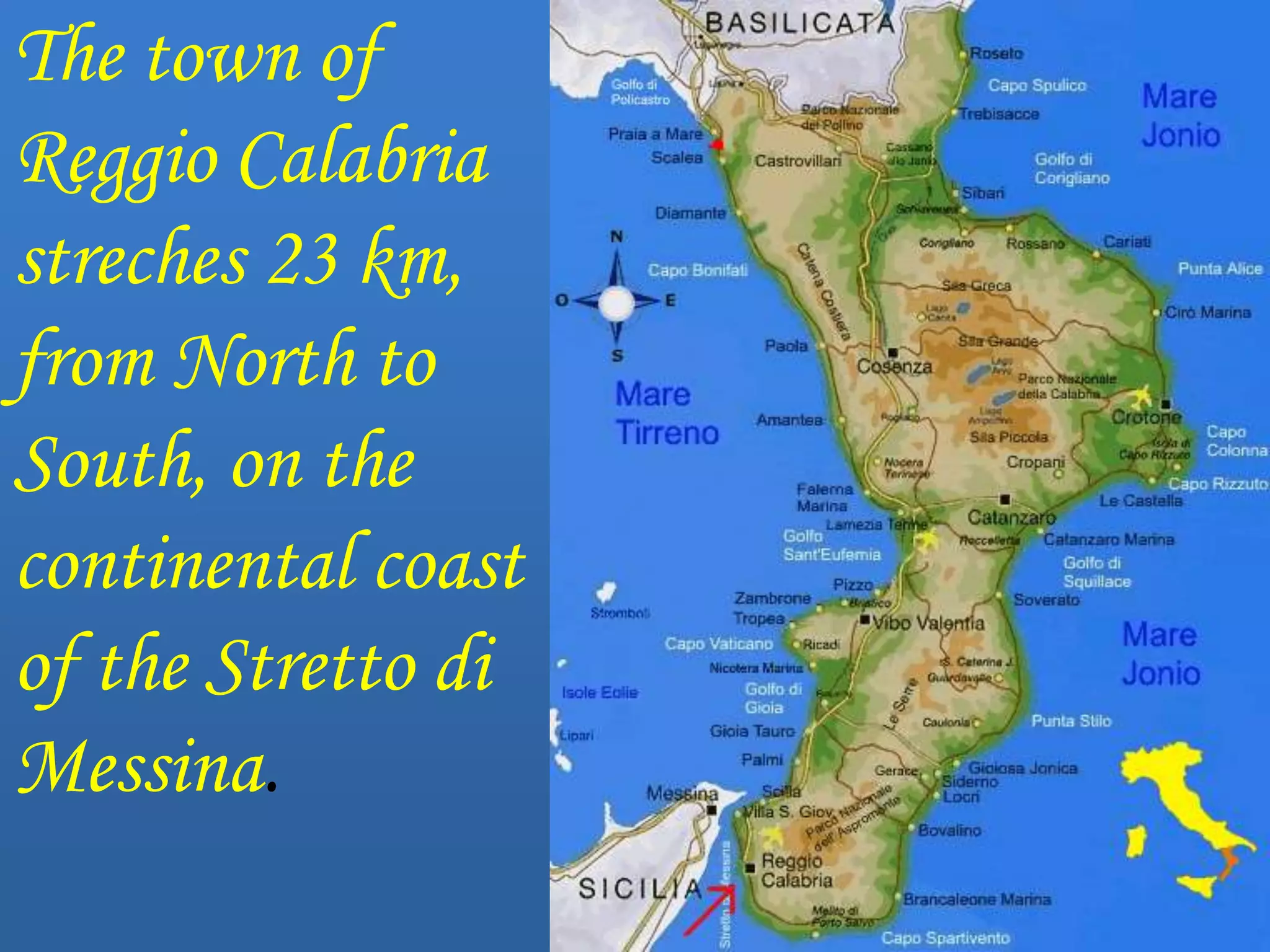 Reggio calabria a town in the heart of the mediterranean | PPTX