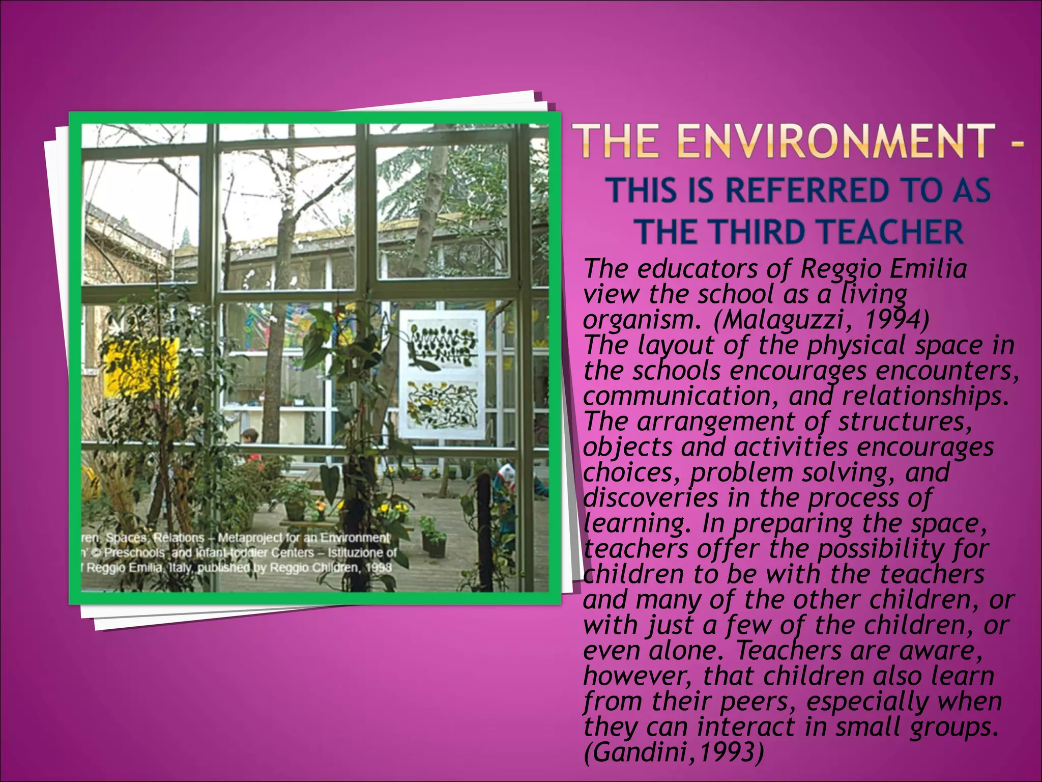 Reggio emilia approach | PPT