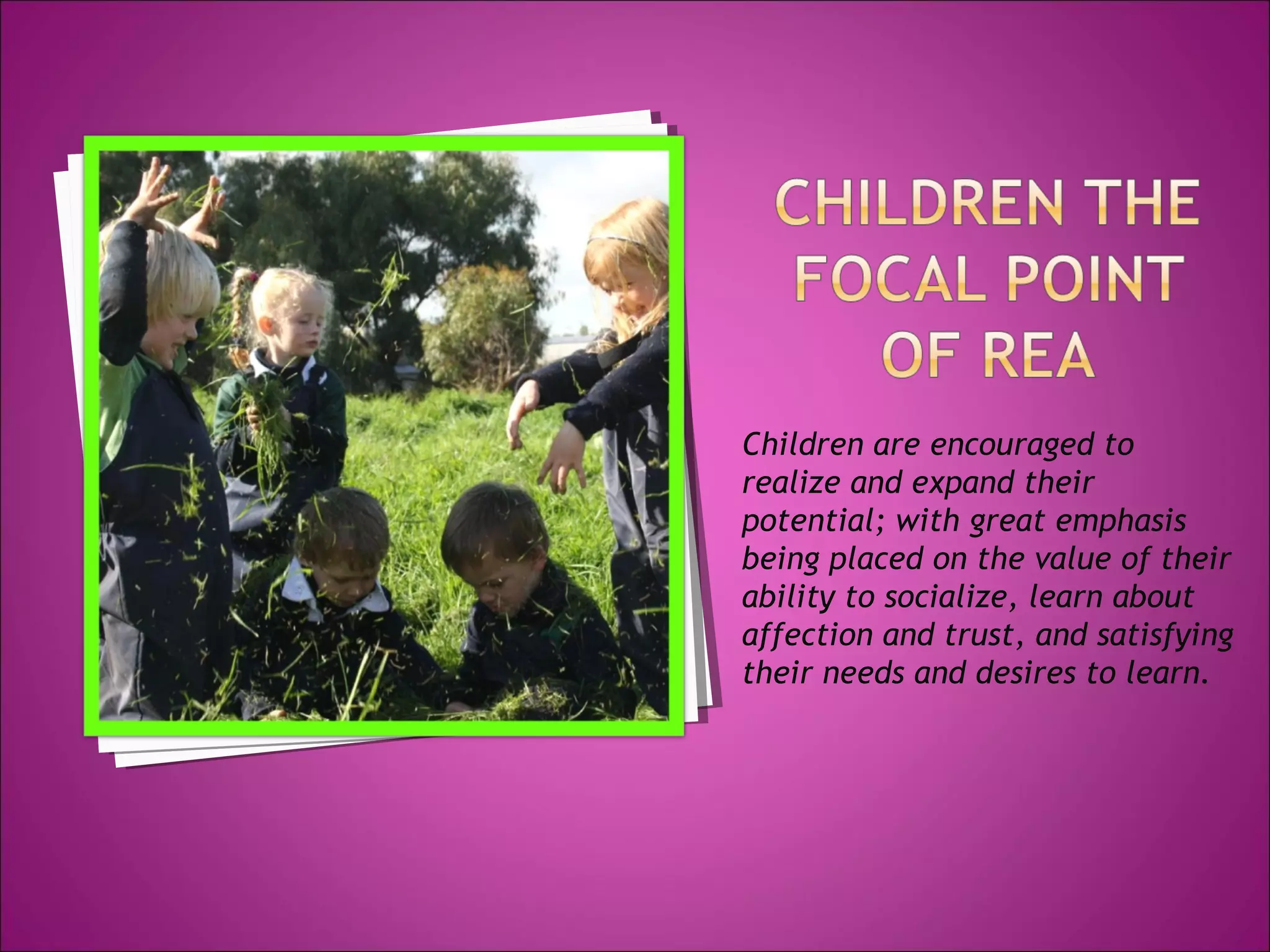 Reggio emilia approach | PPT