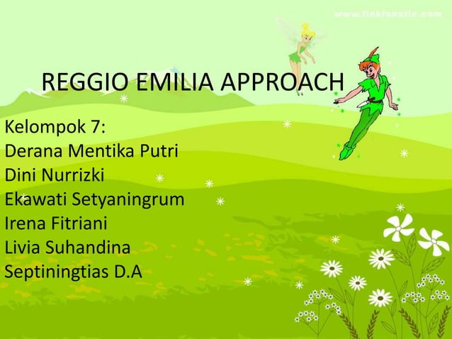 Reggio emilia approach ppt | PPTX