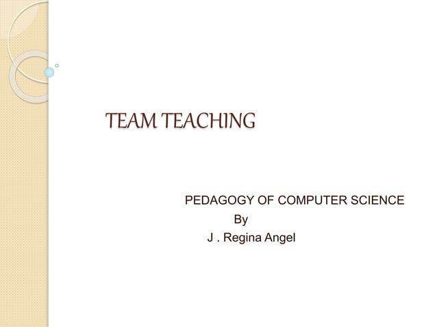 Teaching of computer science | PPT