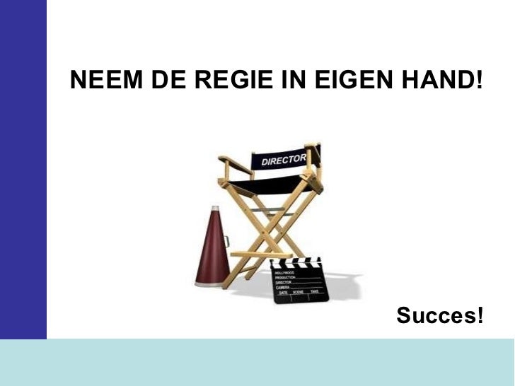 Regie in eigen hand, Ludo Daems