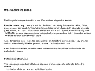 MaxRange Regimedata sample | PPT