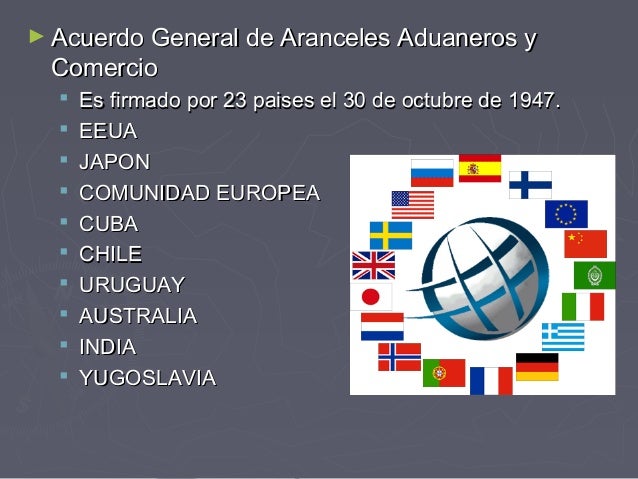 Tema 4. CAPÍTULO II Del GATT a la OMC. I. Acuerdo General de Arancel…
