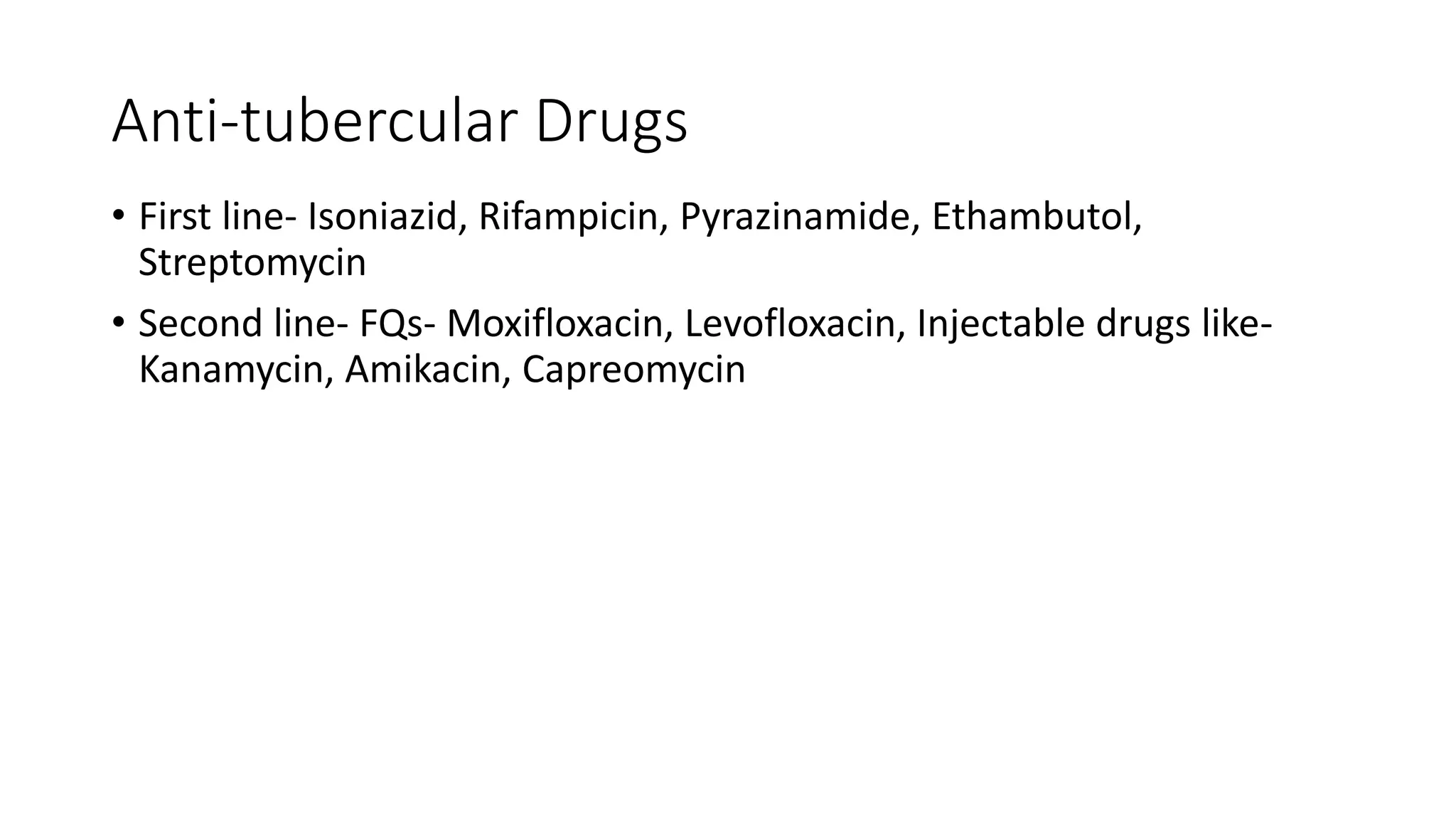 Regimens, prophylaxis of tb and dots | PPT