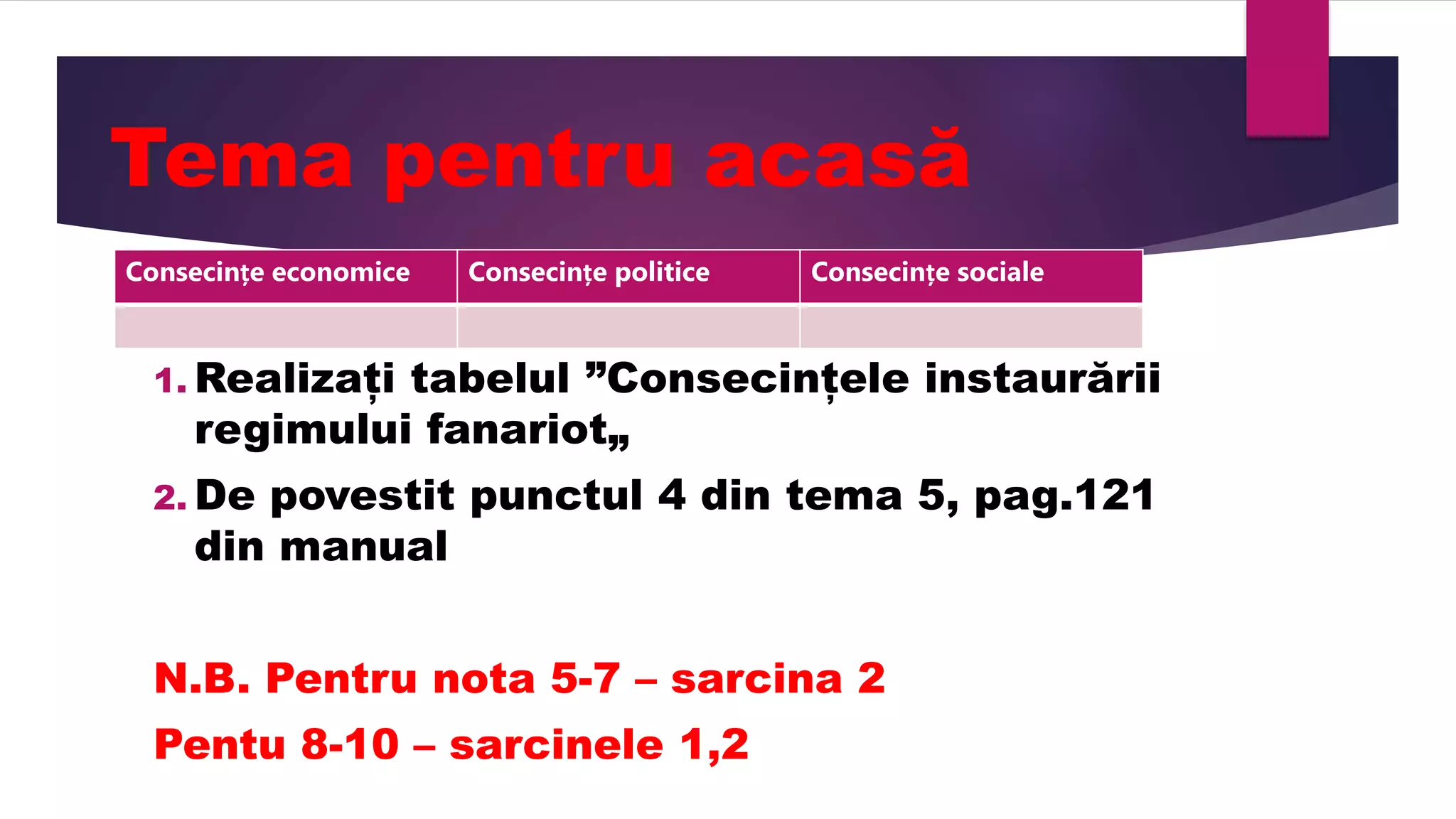 Regimul fanariot | PPTX