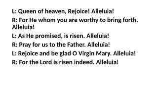 Regina-Caeli_prayer powerpoint_presentation | PPTX