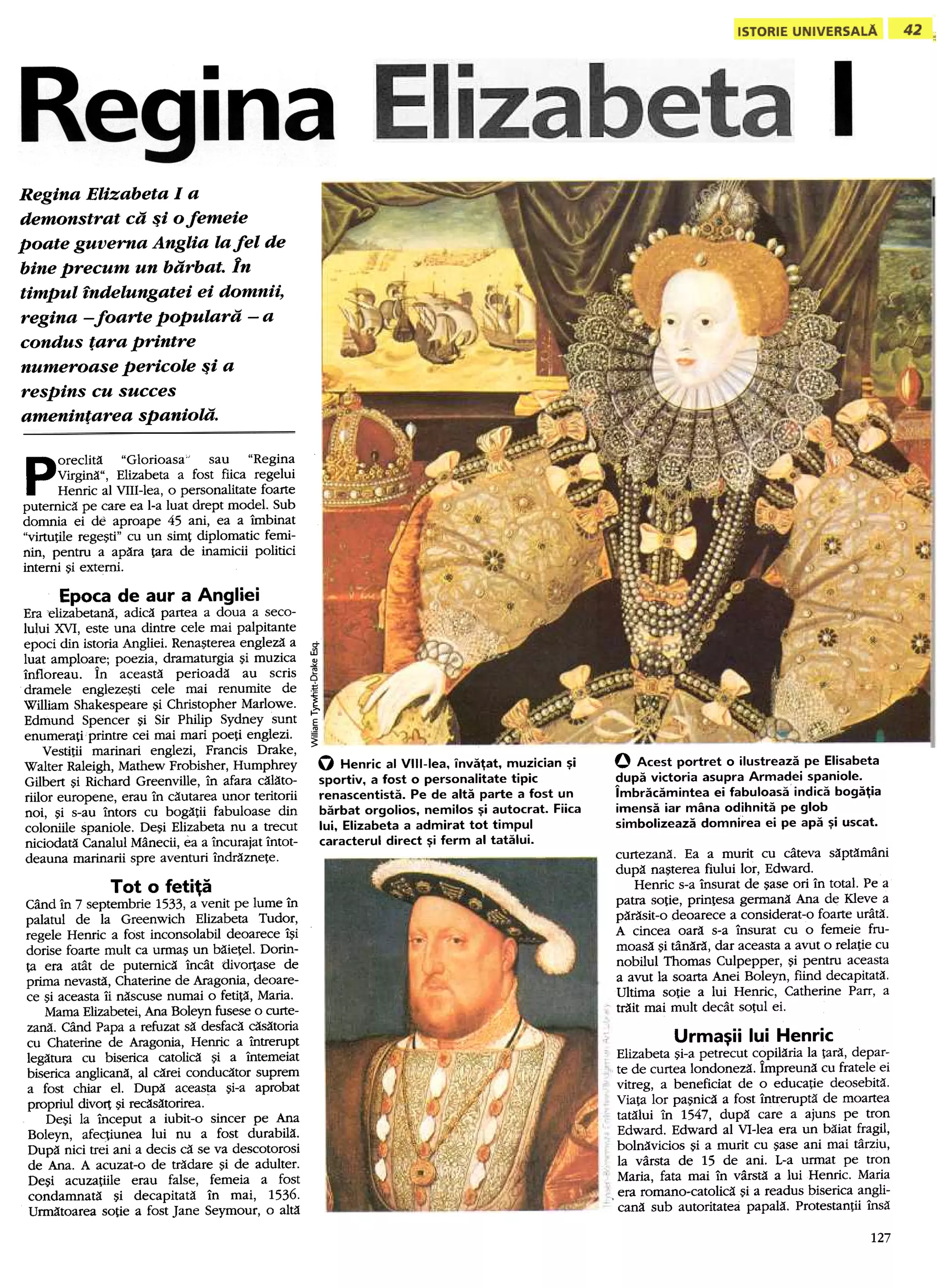 Regina elisabeta i | PDF
