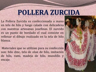 POLLERA ZURCIDA | PPTX