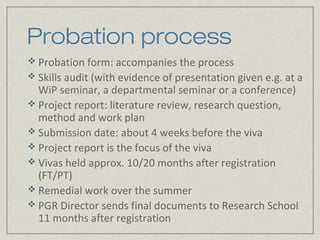 Regine Hampel Probation Assessment-2013 | PPT