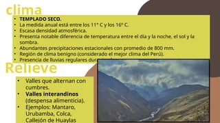 Región Quechua.pptx 8 regiones naturales | PPTX