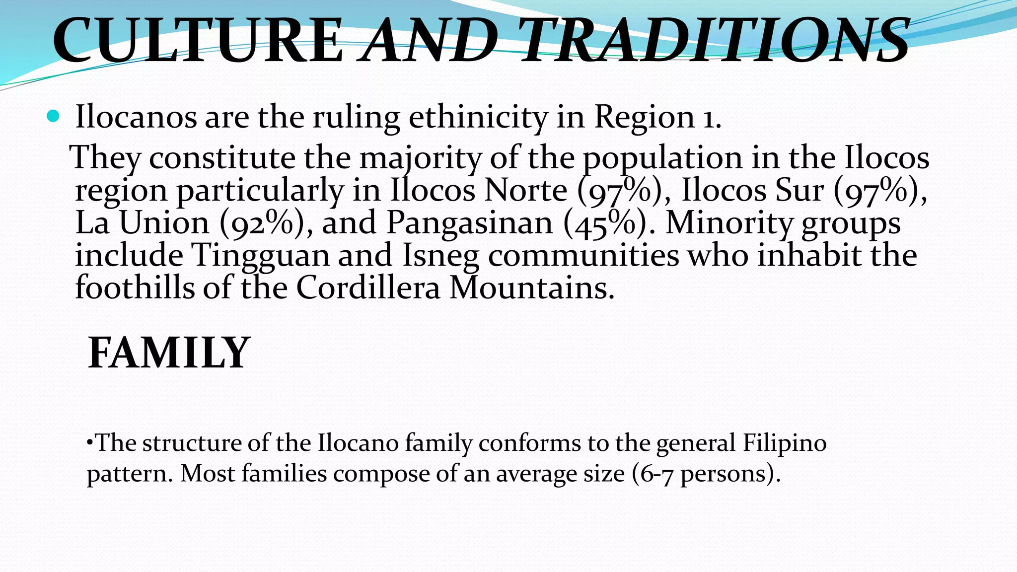 Region 1 Ilocos Region | PPTX