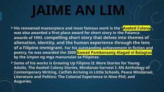 Region authors Presentation about literature | PPT