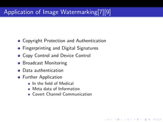 Region Based Undectable Multiple Image Watermarking | PDF