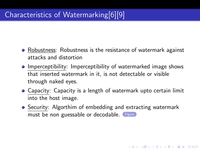 Region Based Undectable Multiple Image Watermarking | PPT