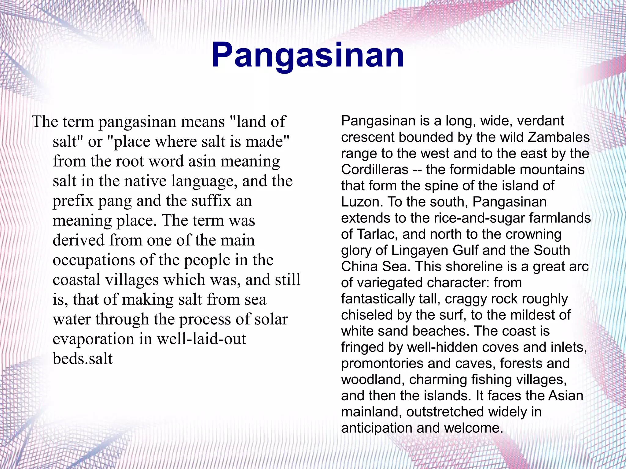 Region 1 of the Philippines (ilocos) | PPT