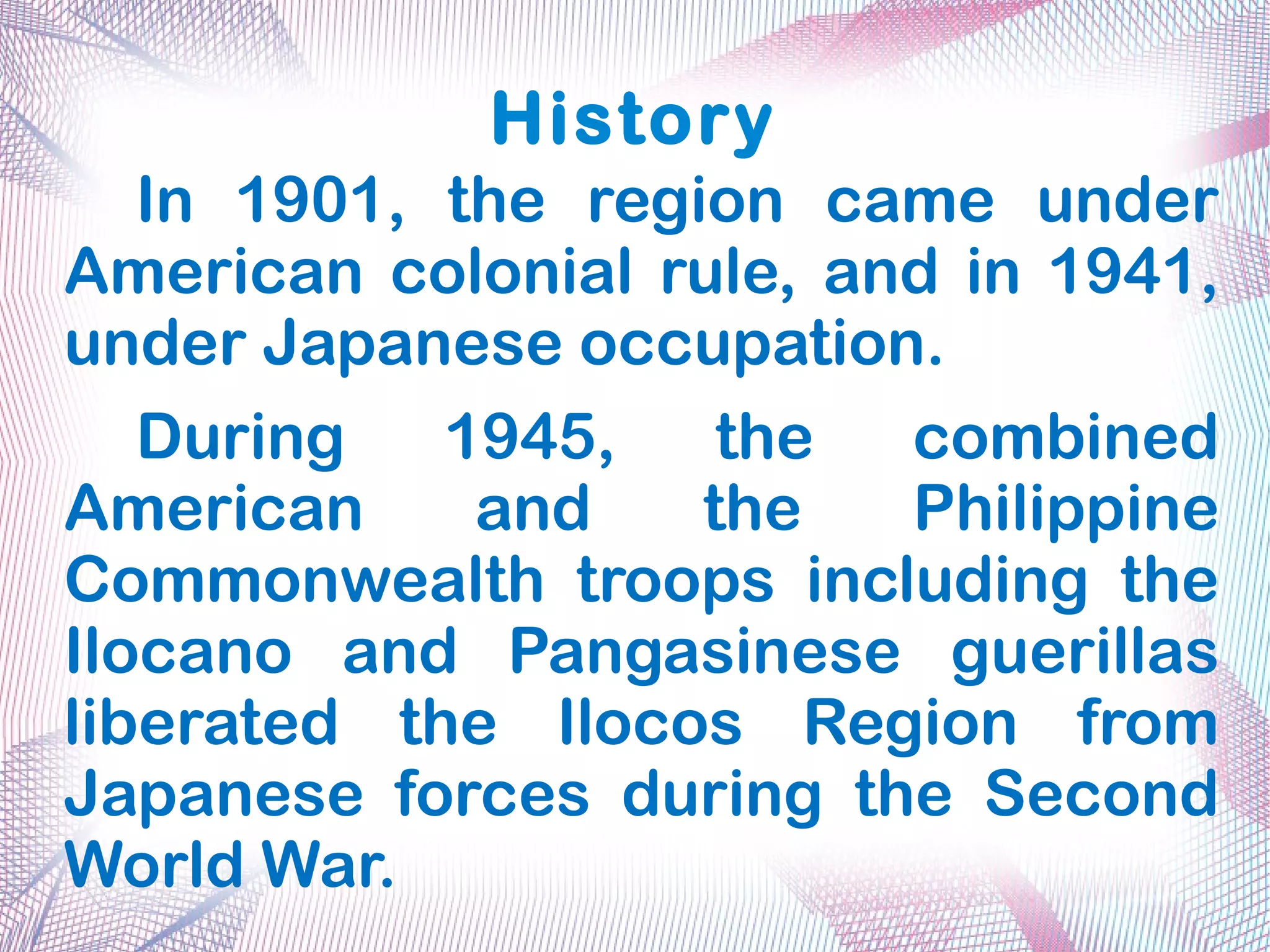 Region 1 cultures and traditions | PPT