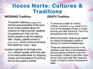 Region 1 cultures and traditions | PPT