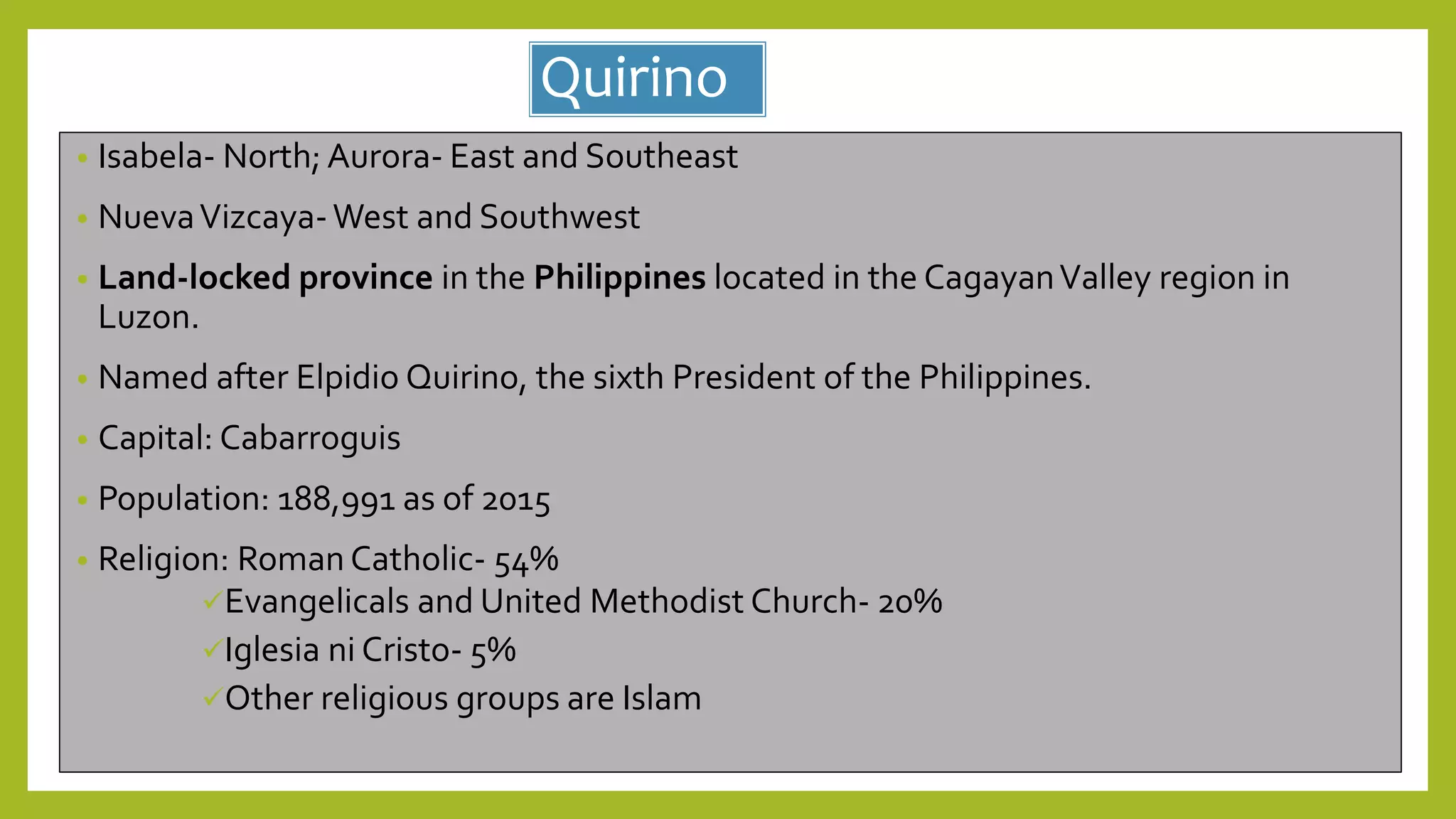 Region 2 cagayan valley | PPTX