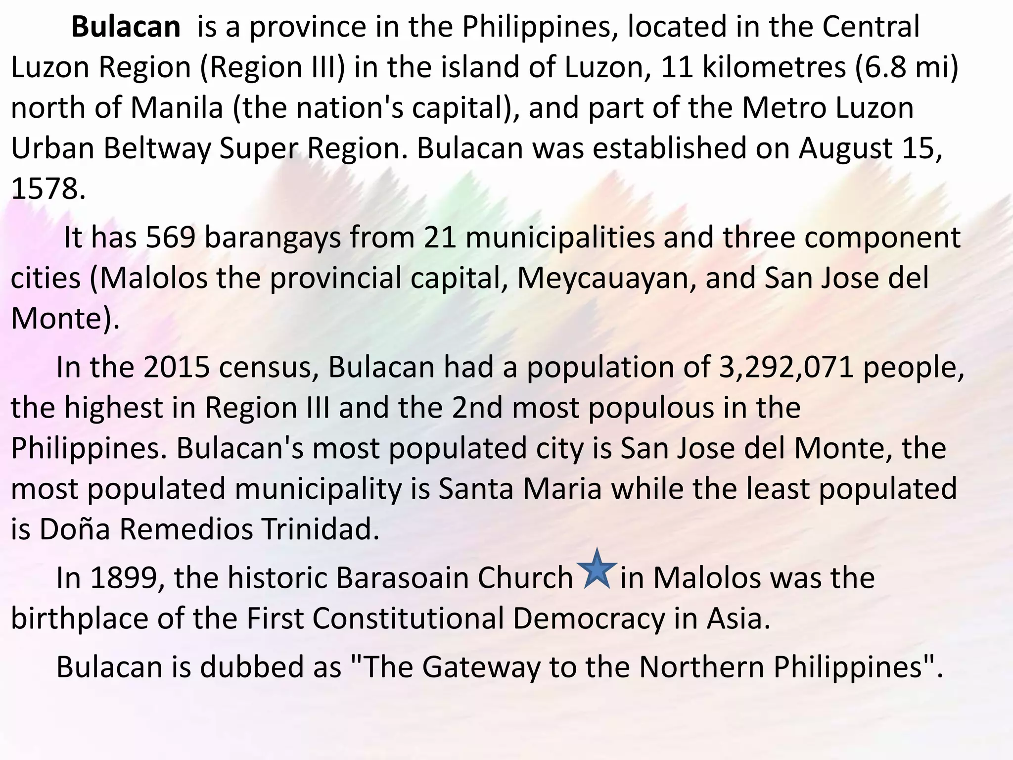 Region 3- Central Luzon | PPTX