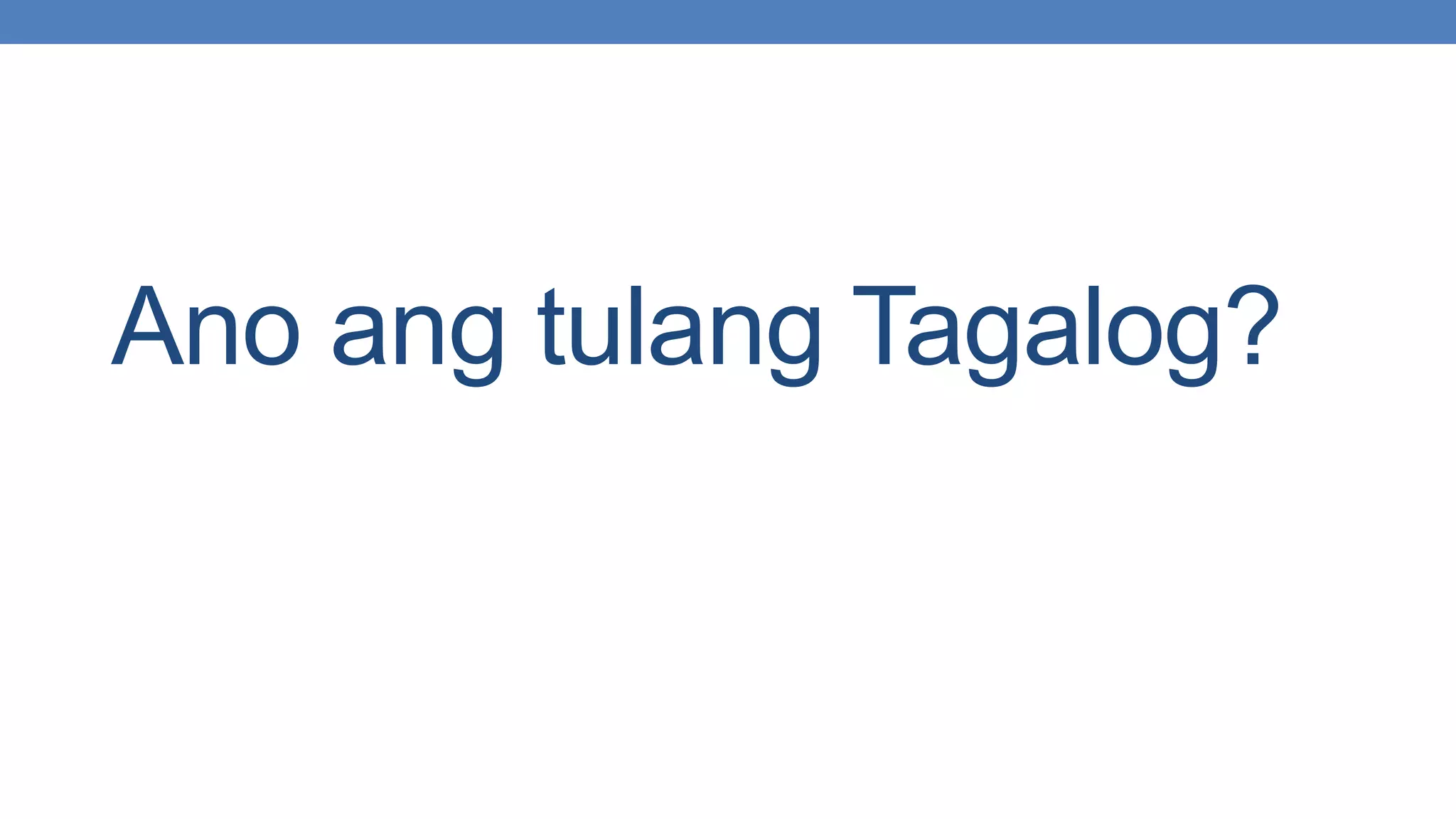 Region 3 tulang tagalog | PPTX