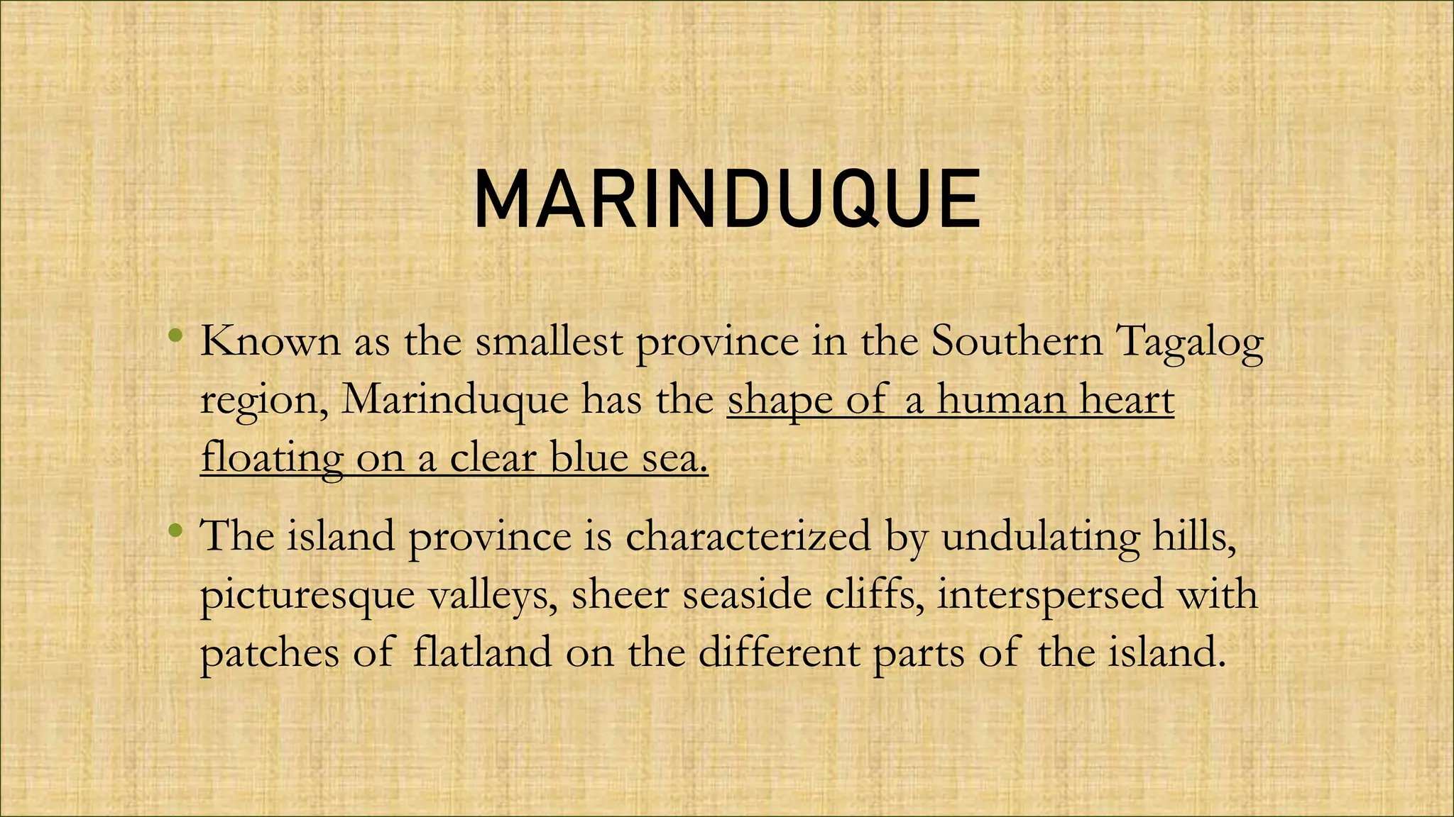Region 4-B - MIMAROPA CAPITAL AND PROVINCES | PPTX
