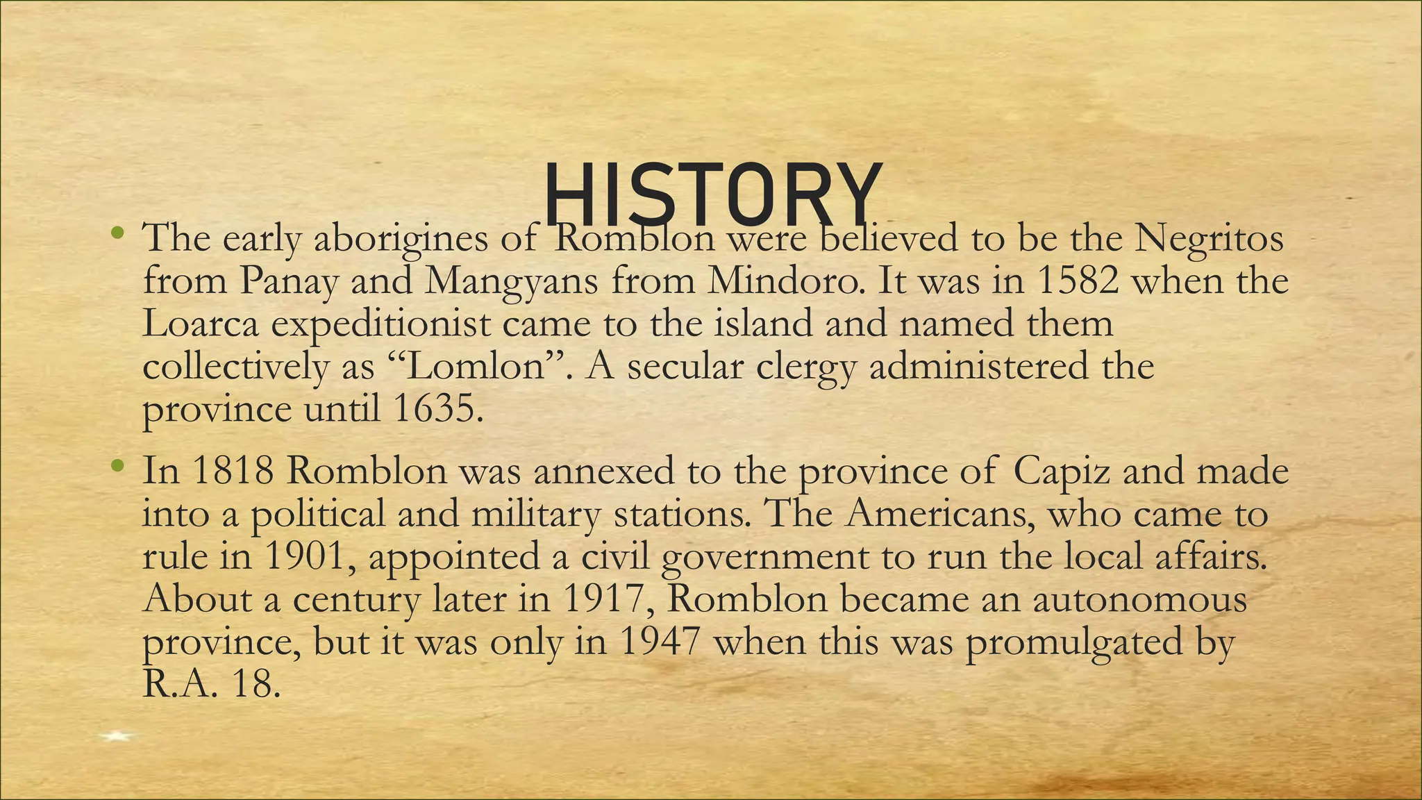 Region 4-B - MIMAROPA CAPITAL AND PROVINCES | PPTX