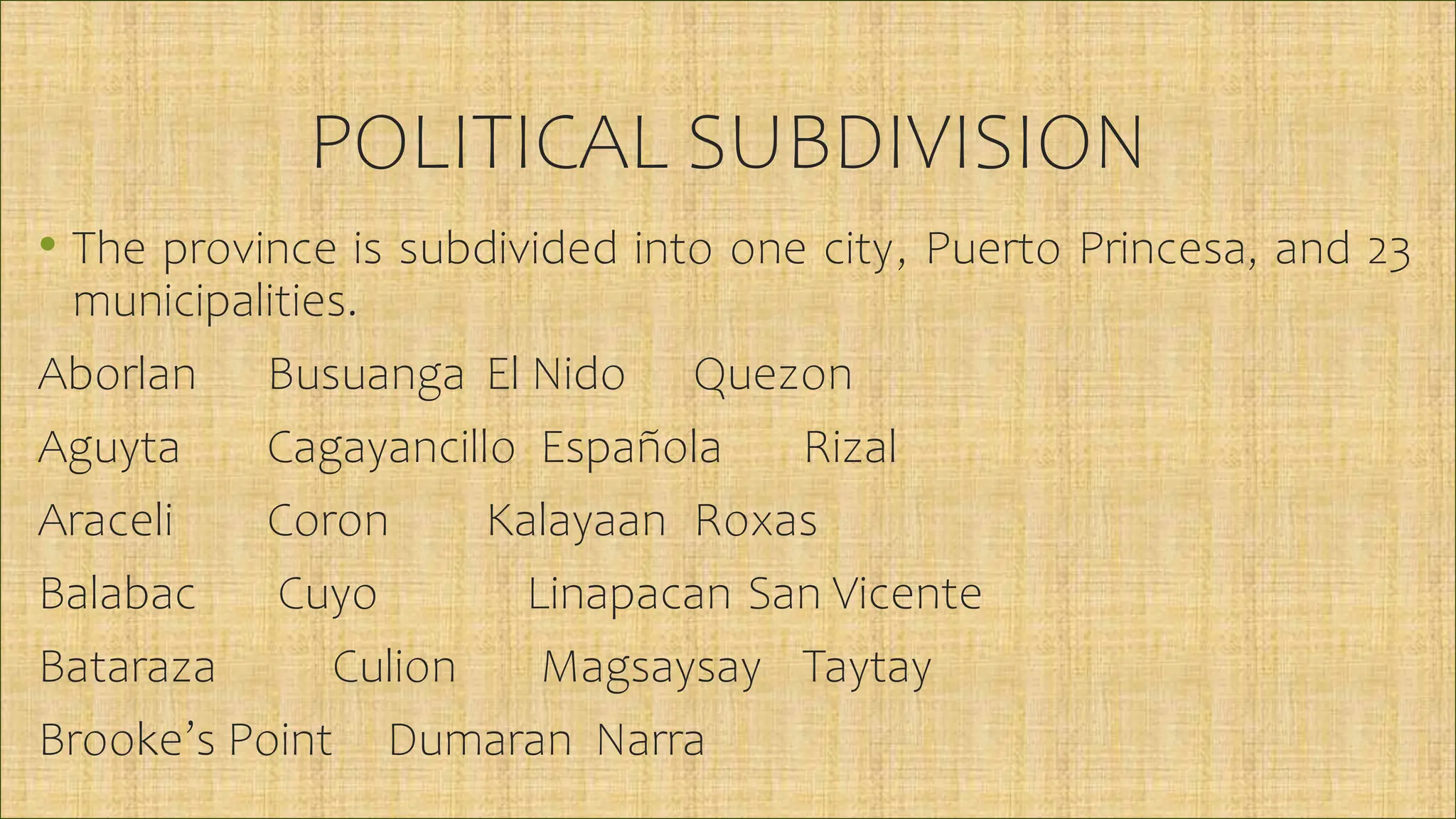 Region 4-B - MIMAROPA CAPITAL AND PROVINCES | PPTX